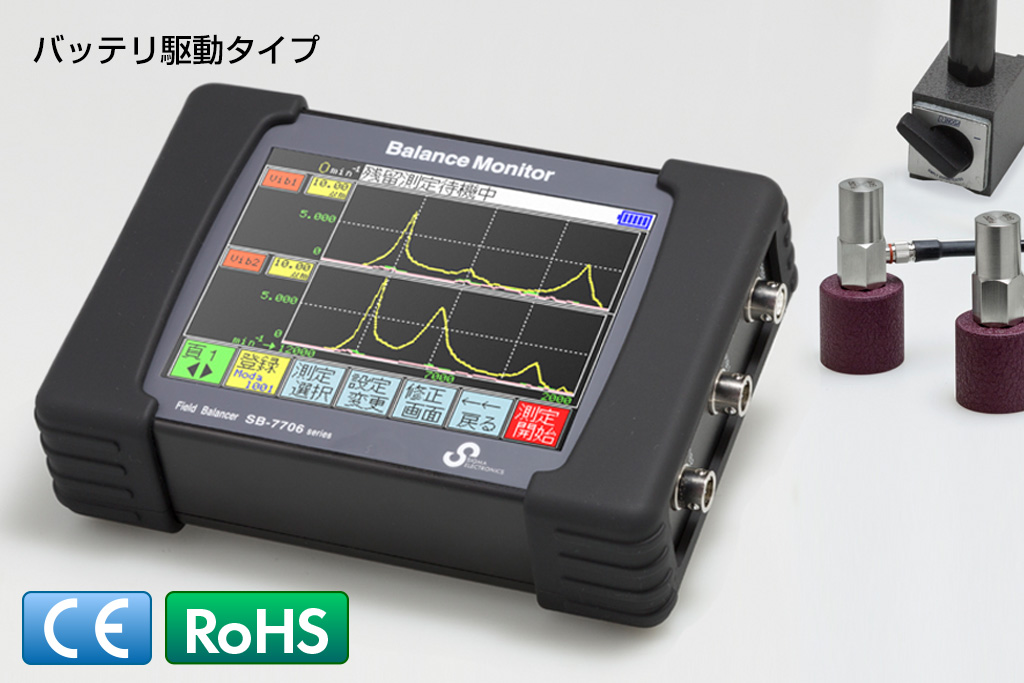 シグマ電子工業株式会社|製品案内|フィールドバランサ｜SB-7706RBシリーズ
